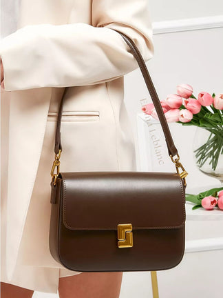 Bolsa Transversal Box Couro Legítimo Toronto – Emma Leblanc