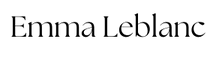 Emma Leblanc - A elegância que acompanha sua essência.